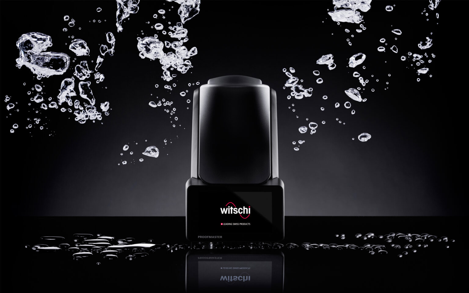 Produktfotos und Messestand für Witschi